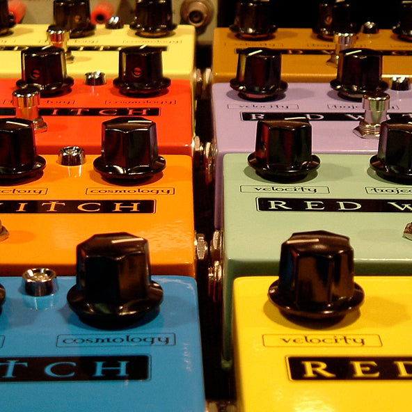 Custom Colors - Red Witch Pedals